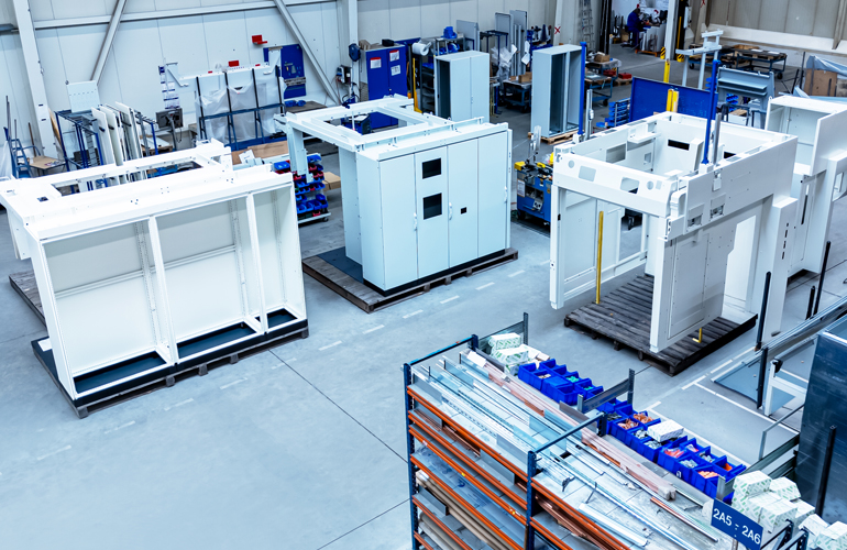 Sheet metal production at EMAG Production